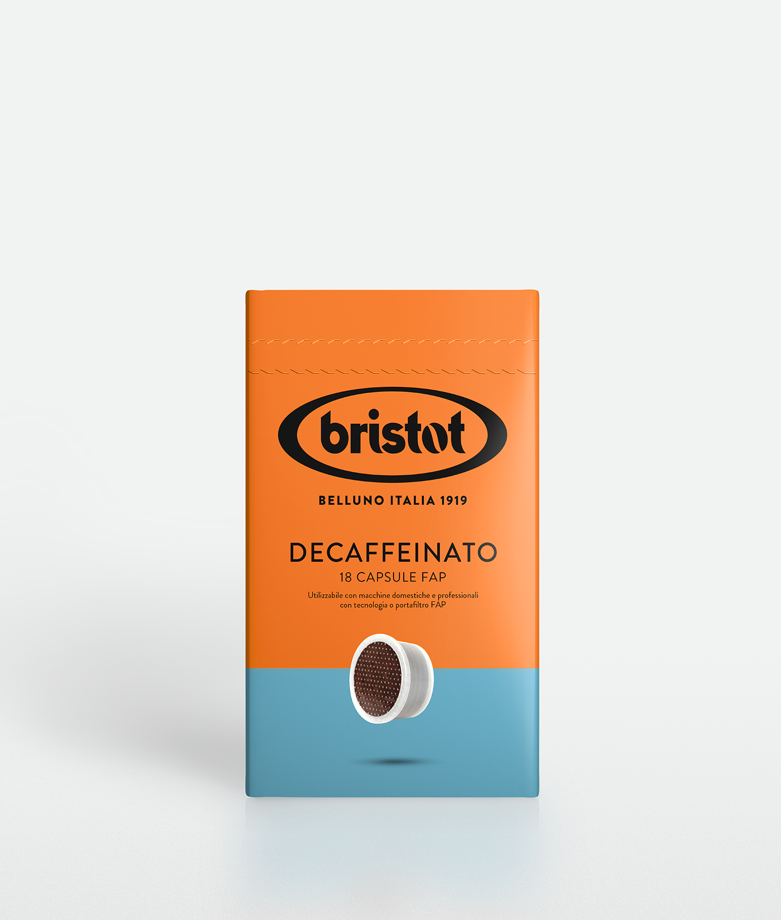 Capsule, Compatibili FAP Caffè Decaffeinato x18 | Caffè Bristot